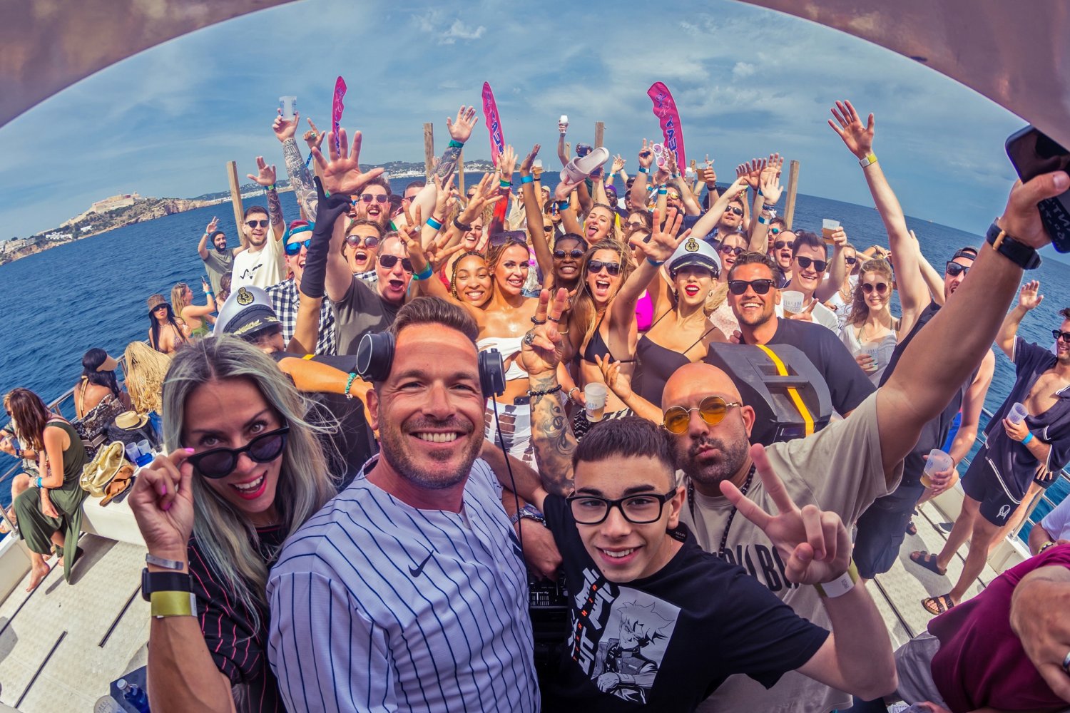 Cena purchases e spettacolo in un